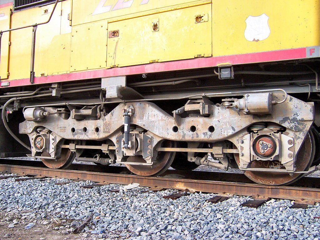 UP 2293 truck detail